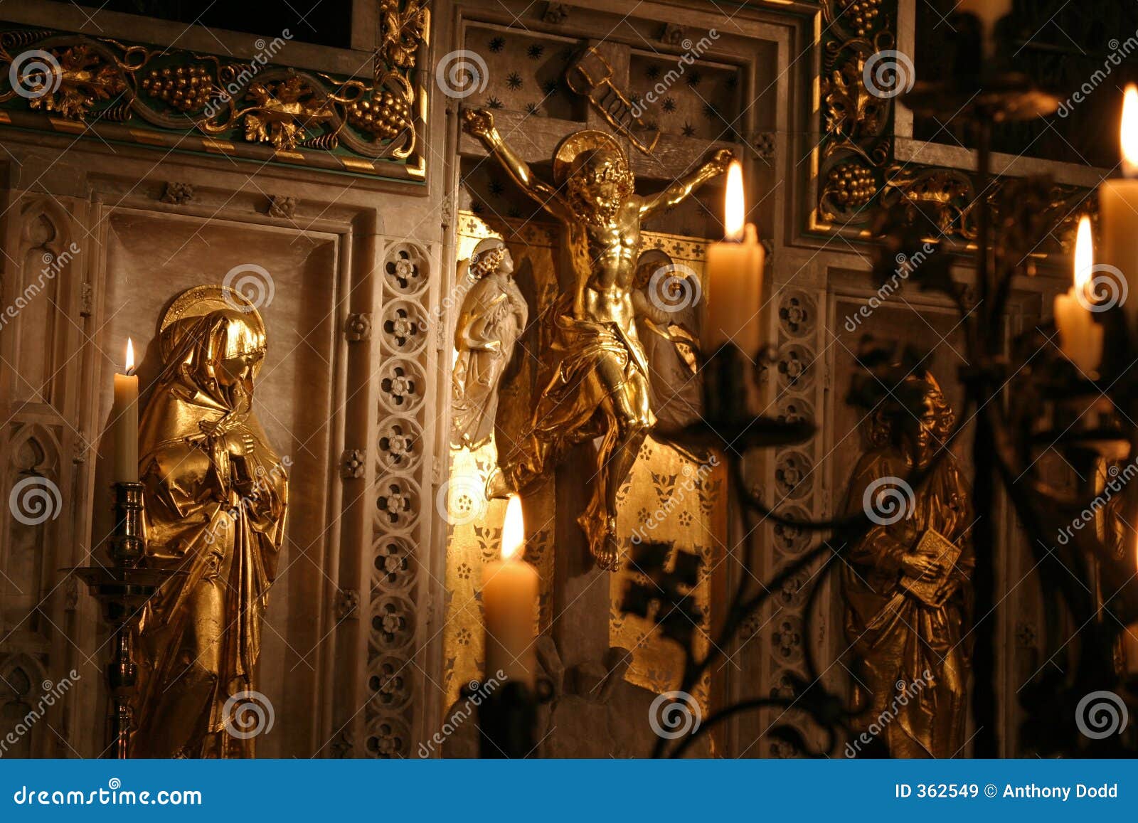 Altar Piece stock image. Image of cross, subtle, altar - 362549