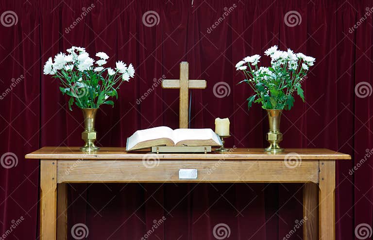 Altar Table stock photo. Image of altar, christianity - 1768250