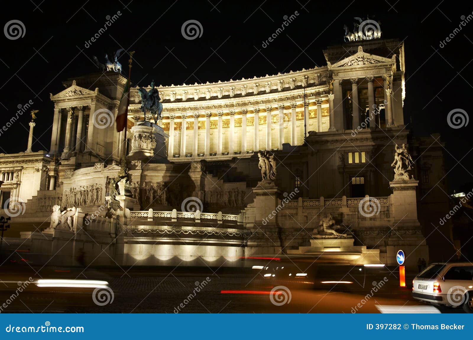 Altare della patria stock photo. Image of tourism, emanuele - 397282