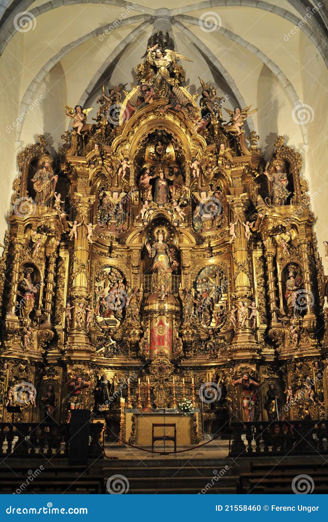 Altarpiece in Cadaques stock photo. Image of monument - 21558460