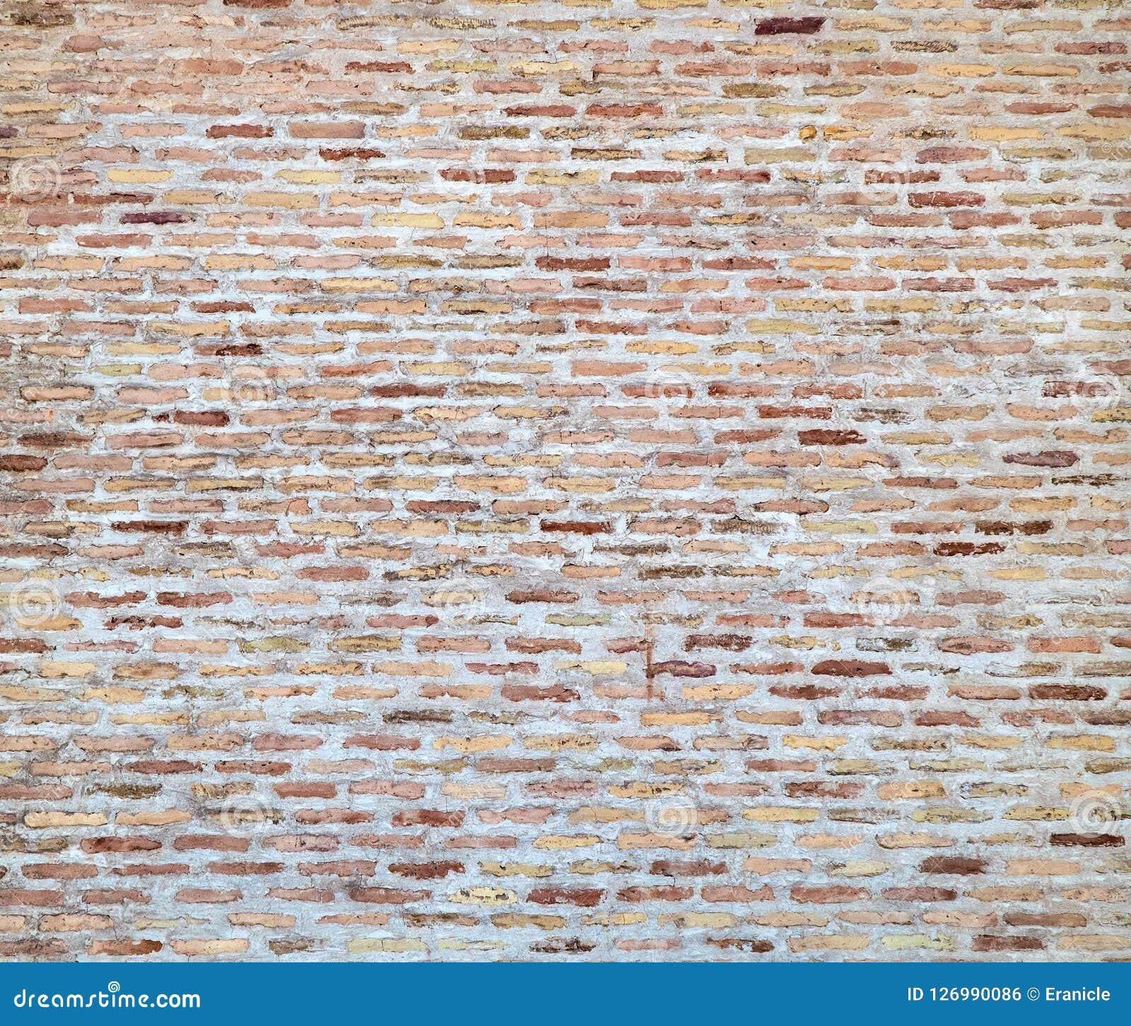 Alte Backsteinmauer stockfoto. Bild von antike, dünn - 126990086