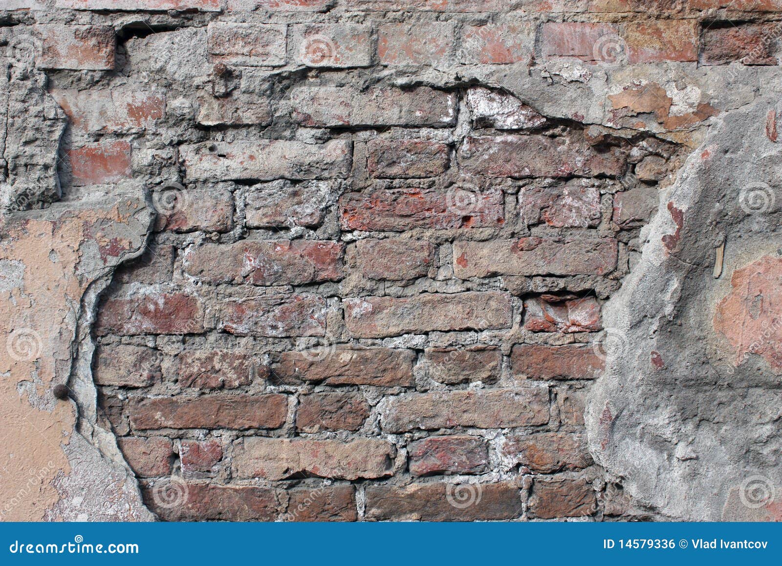 Alte Backsteinmauer. stockfoto. Bild von viereck, feld - 14579336