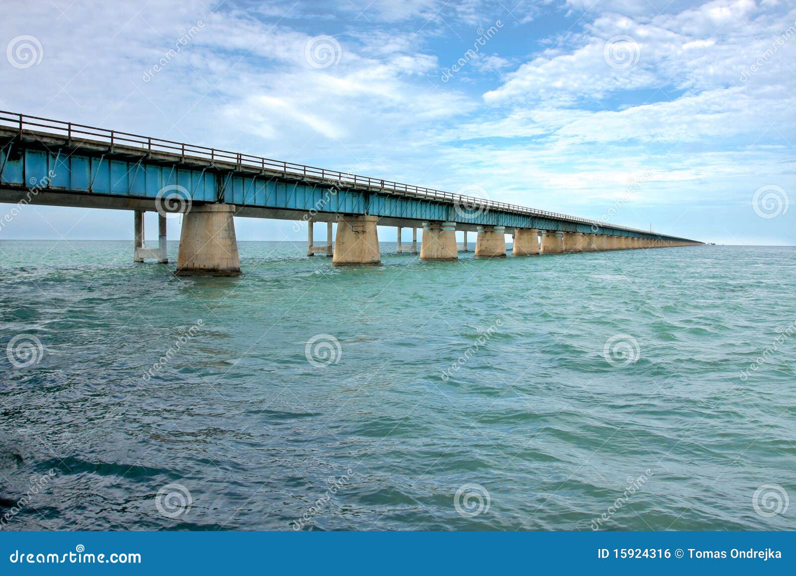 Alte Brücke zu Key West stockfoto. Bild von struktur - 15924316