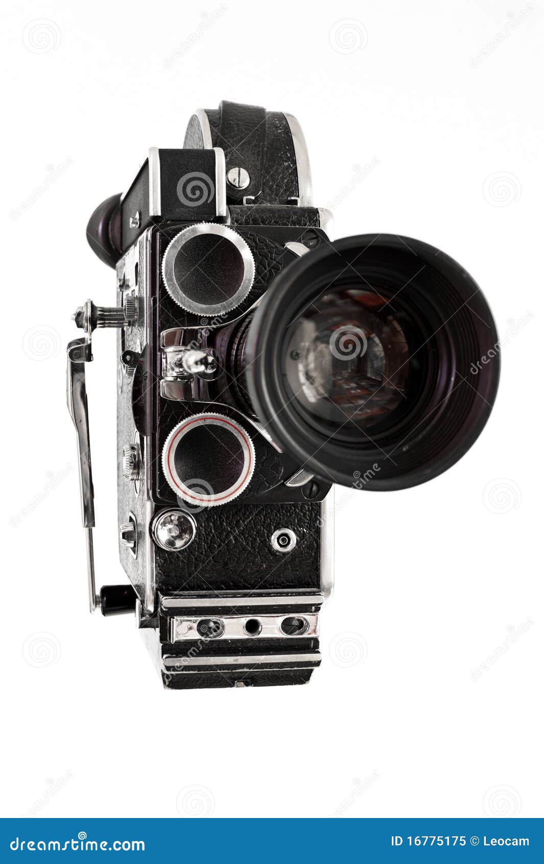 Alte Film-Kamera stockbild. Bild von kino, metall, bandspule - 16775175