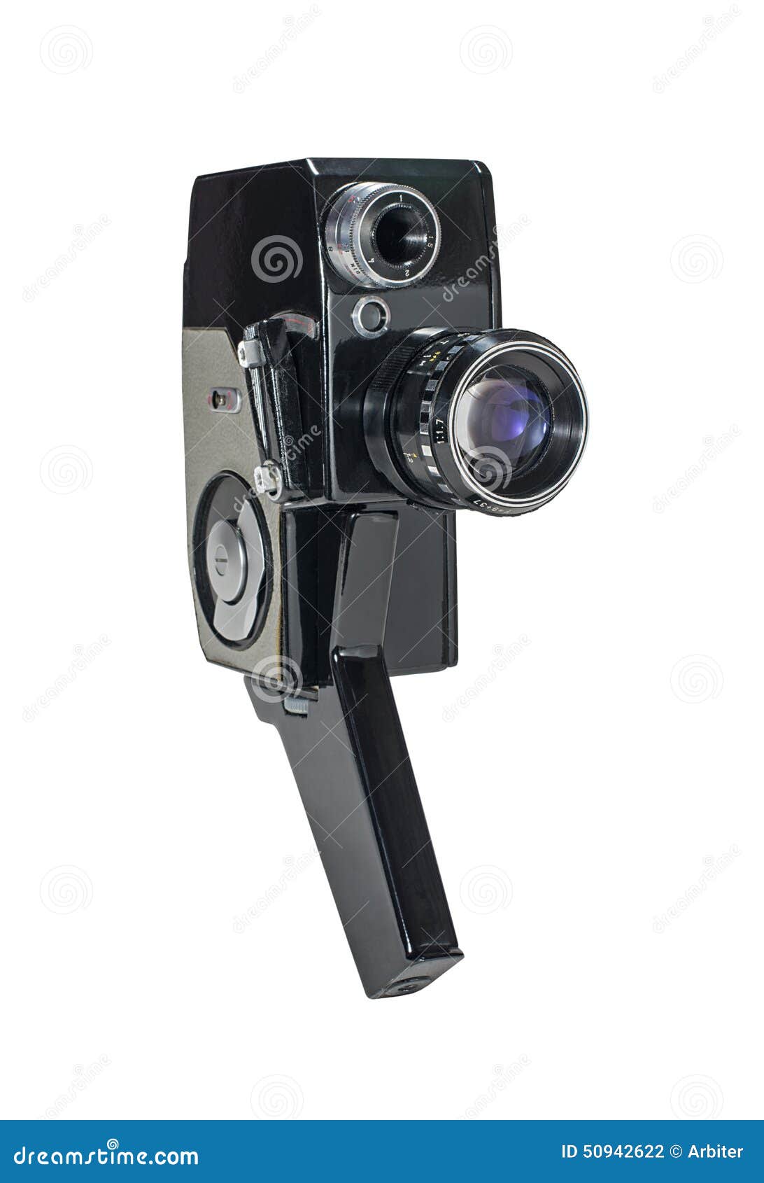 Alte Filmkamera stockfoto. Bild von film, schwarzes, überholt - 50942622