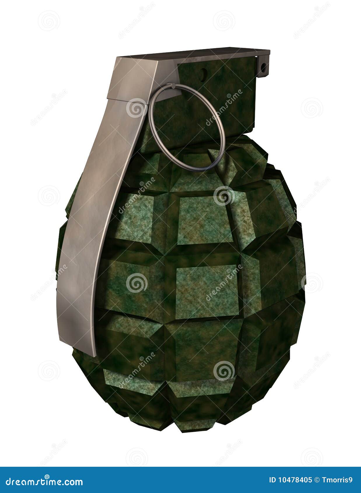 Alte Granate stock abbildung. Illustration von hand, granate - 10478405