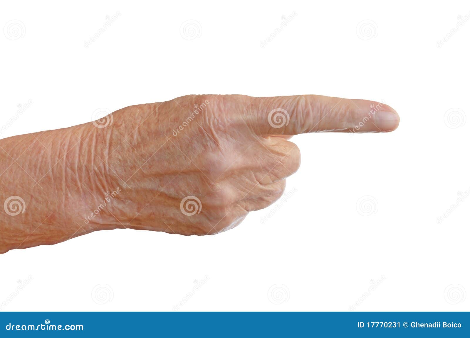 Alte Hand stockbild. Bild von leistung, rückseite, stechen - 17770231