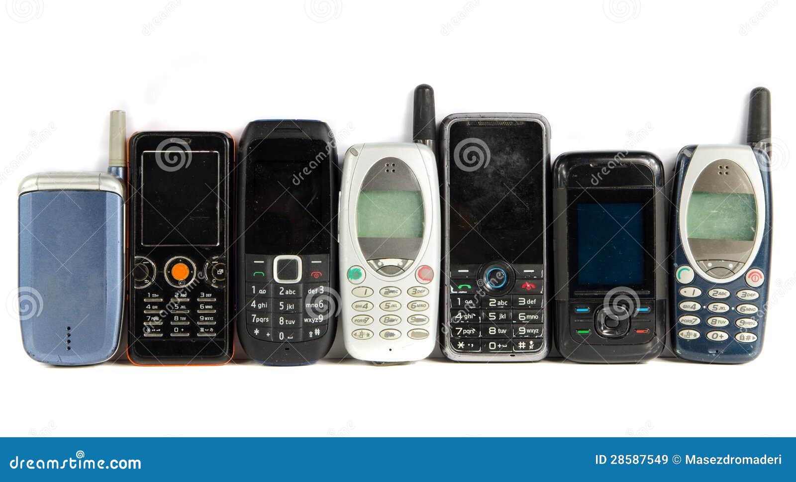 Alte Handys stockbild. Bild von aufruf, telefon, weinlese - 28587549