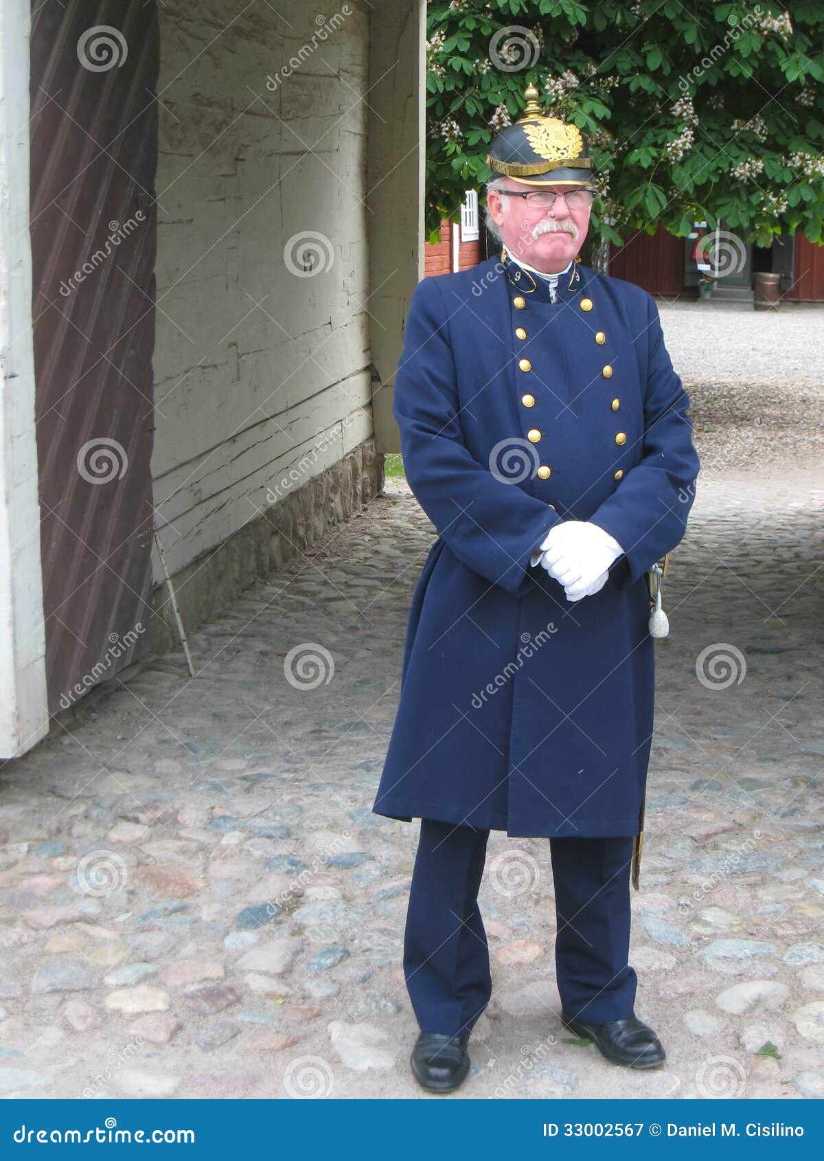 Alte Polizeiuniform. Linkoping. Schweden Redaktionelles Stockfotografie ...
