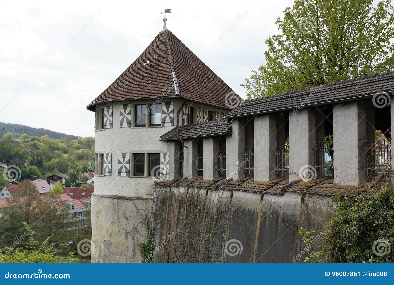 Alte Stadt Engen in Deutschland Stockbild - Bild von deutschland ...