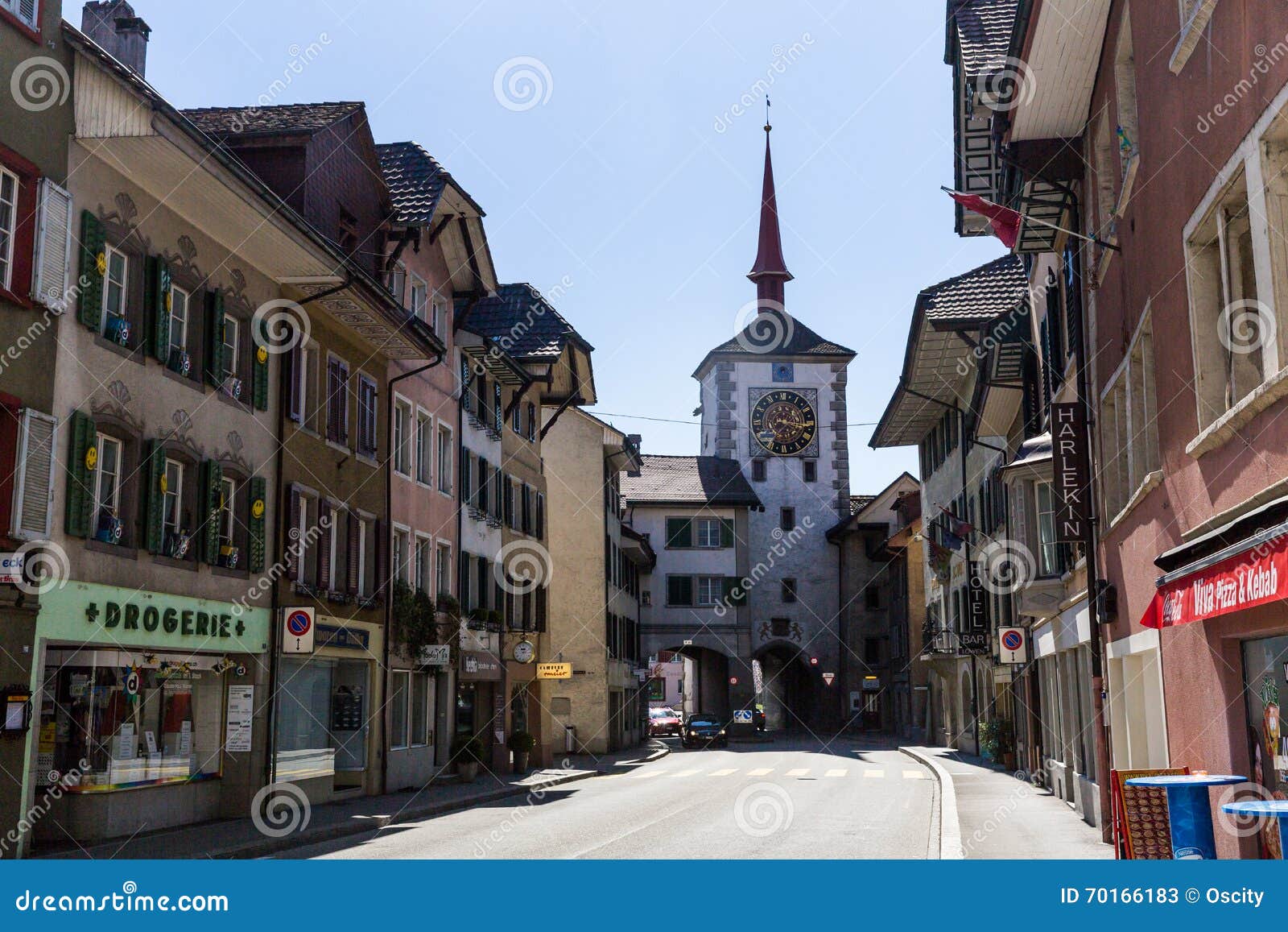 Alte Stadt Mellingen in Der Schweiz Redaktionelles Stockfoto - Bild von ...