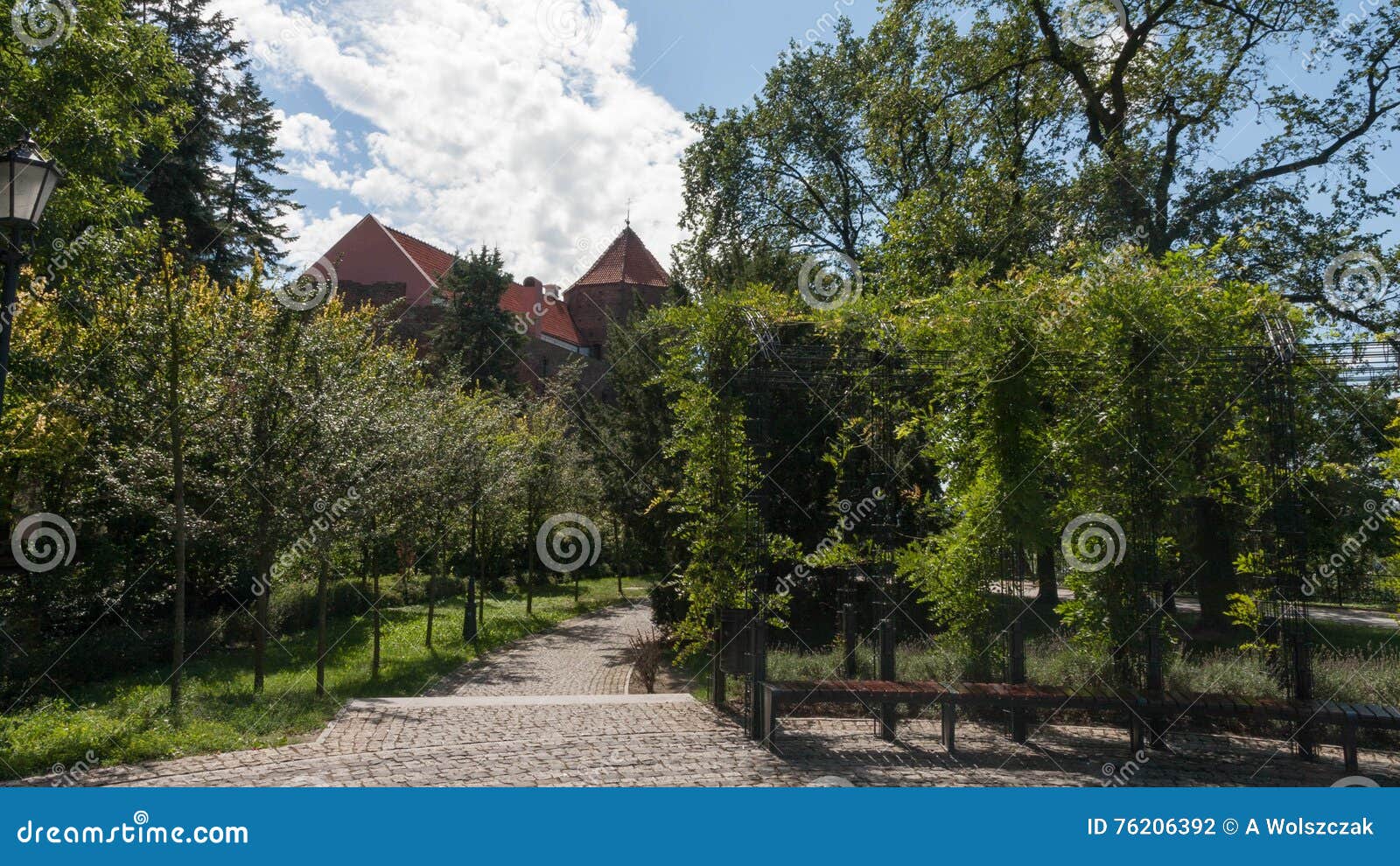 Alte Stadt Plock in Polen stockfoto. Bild von architektonisch - 76206392