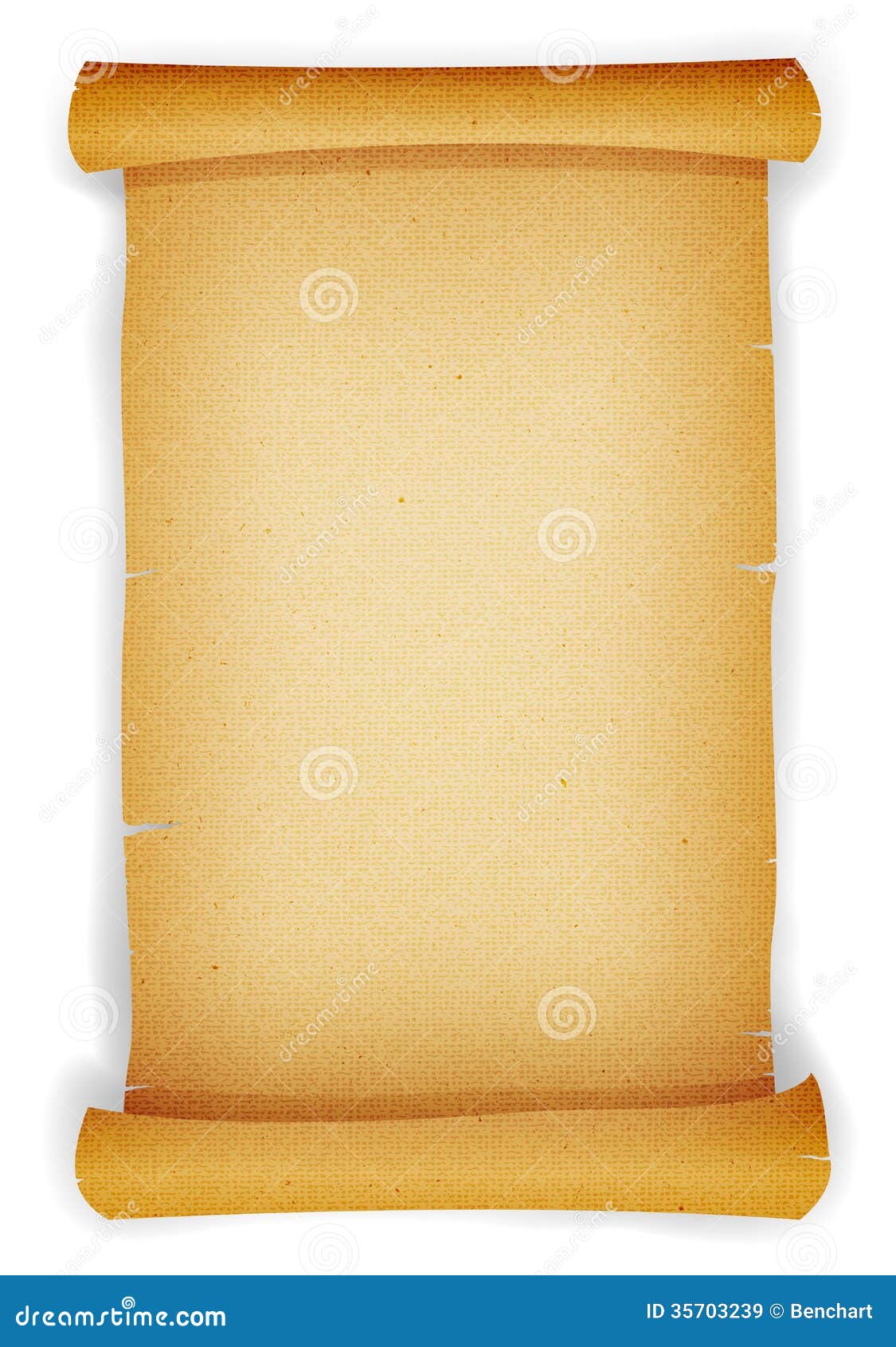 Alte Strukturierte Pergament-Rolle Vektor Abbildung - Illustration von ...