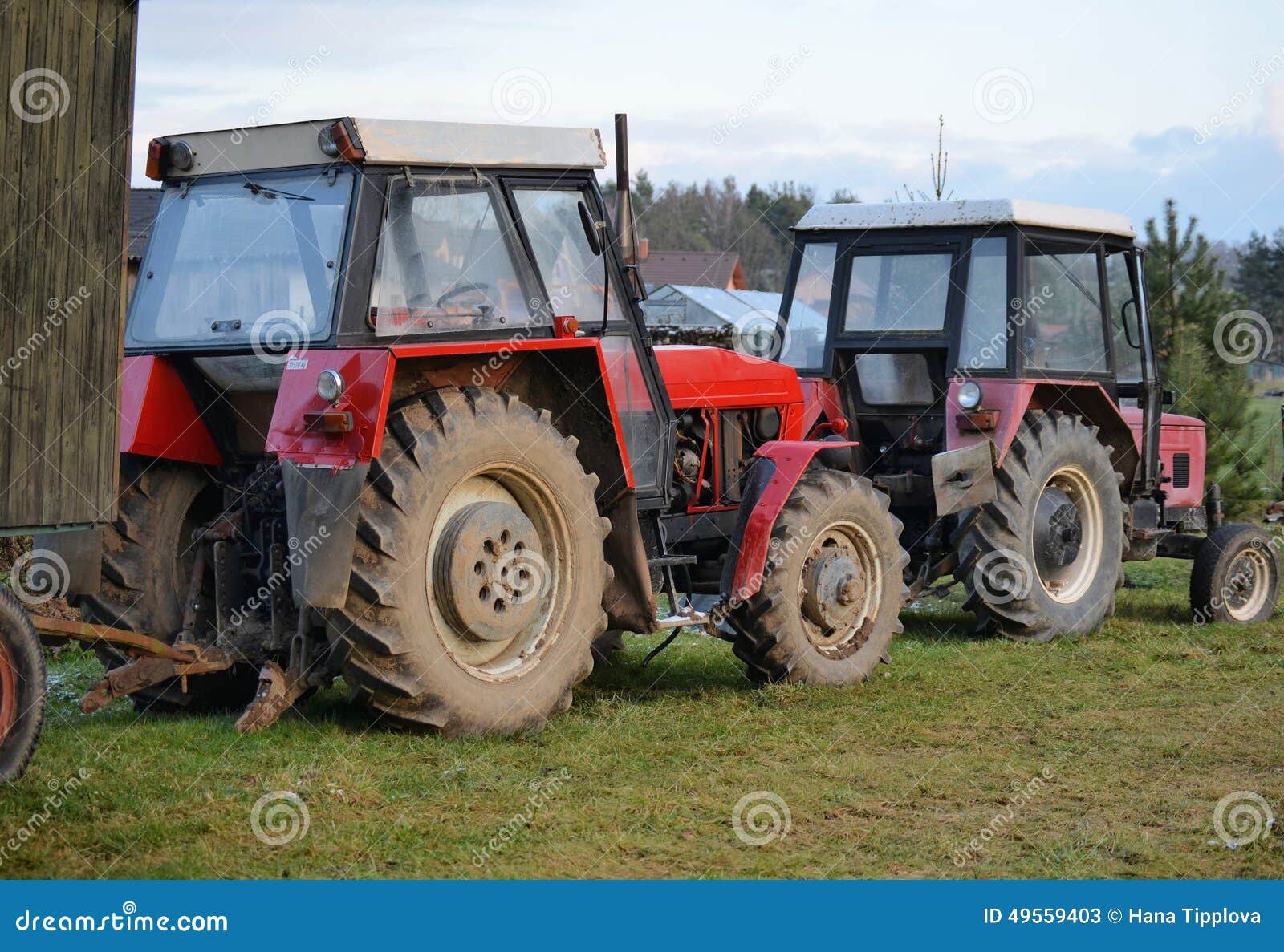 Alte Traktoren Tschechen Zetor Stockbild - Bild von klassisch ...
