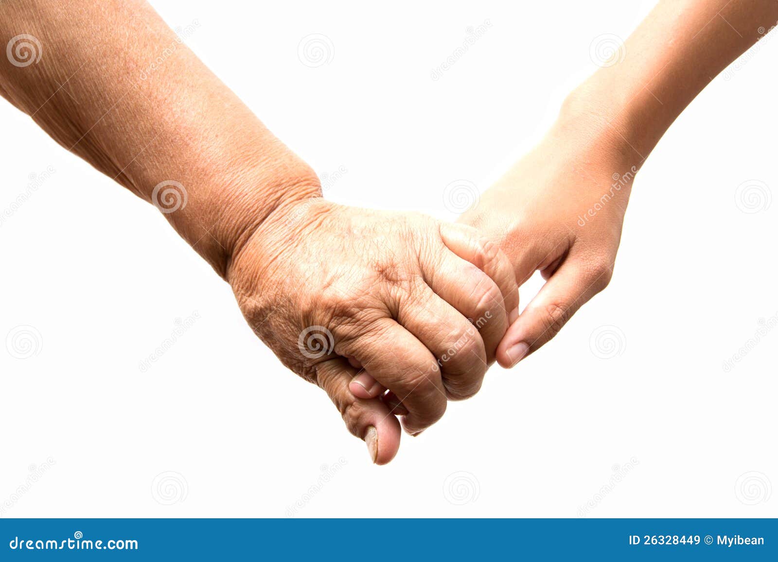 Alte Und Junge Hand, Hände Der Großmutterholding GR Stockbild - Bild ...