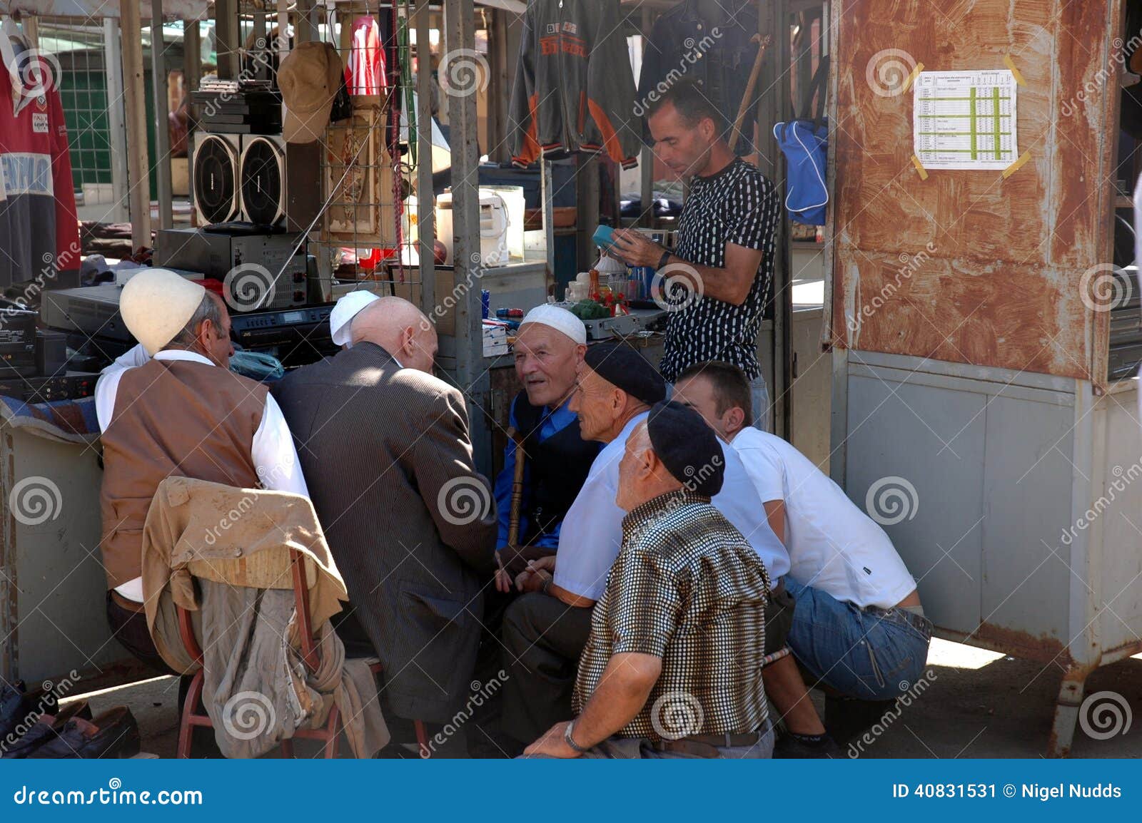 Alter Basar, Pristina, Kosovo Redaktionelles Foto - Bild von ...