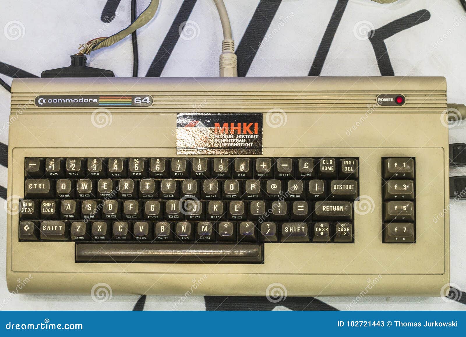 Alter Computer redaktionelles stockfoto. Bild von überwachungsgerät ...