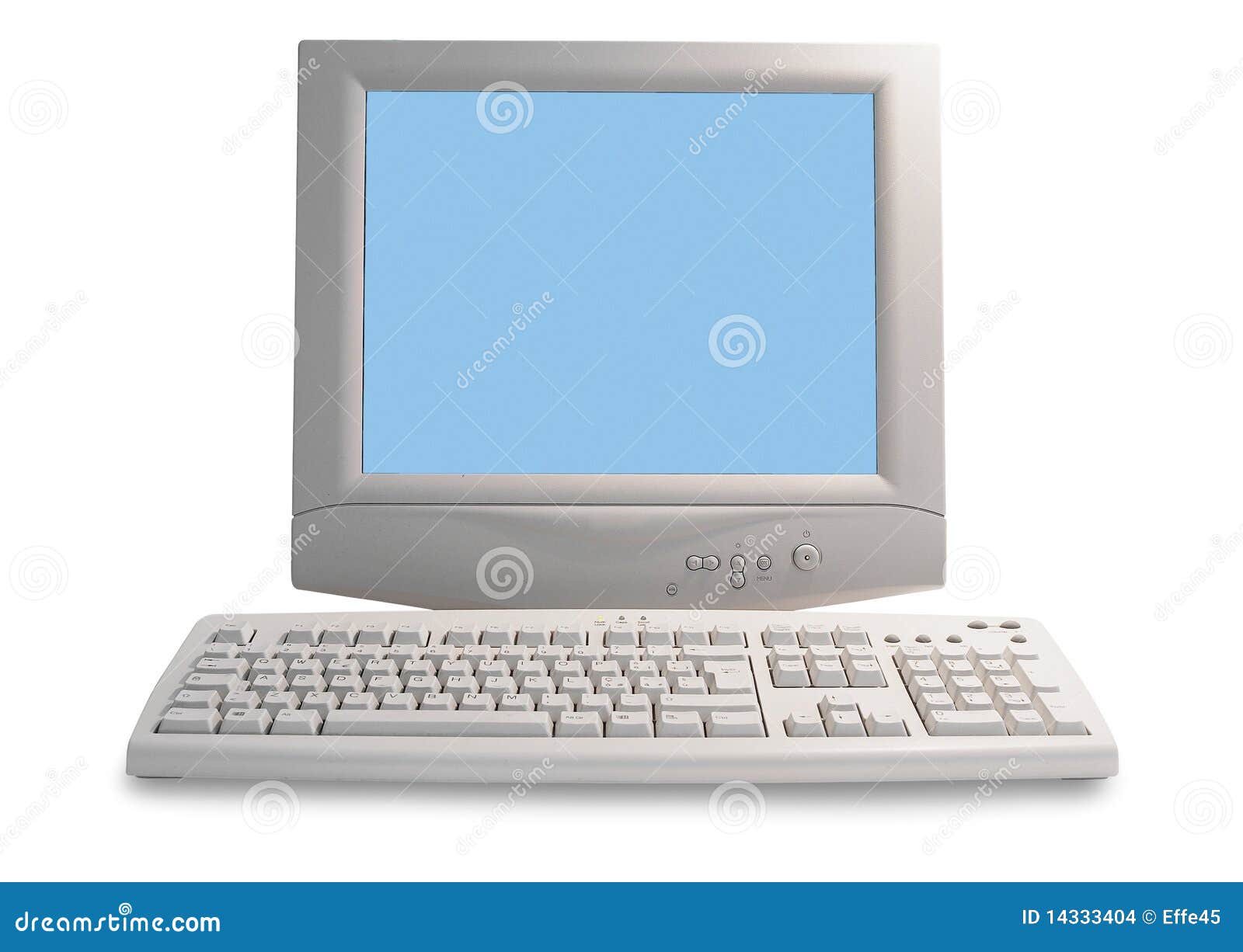 Alter Computer stockfoto. Bild von informationen, grungy - 14333404