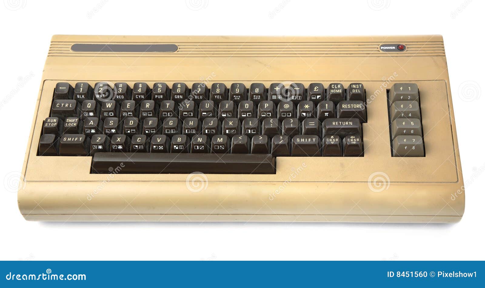 Alter Computer stockfoto. Bild von computer, medien, antike - 8451560