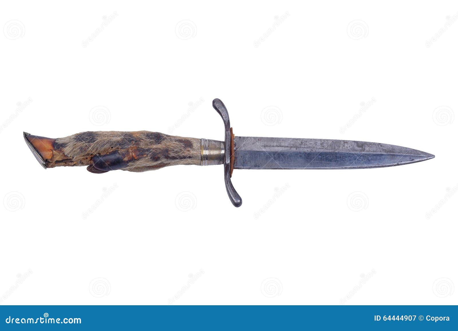 Alter Dolch Auf Einem Weißen Hintergrund Stockbild - Bild von ...