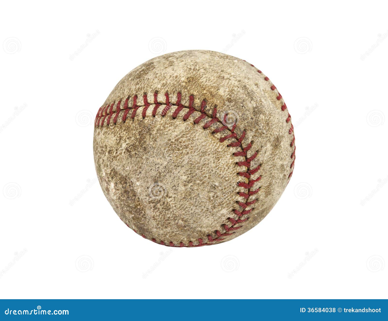 Alter Grungy Baseball stockfoto. Bild von baseball, verwendet - 36584038