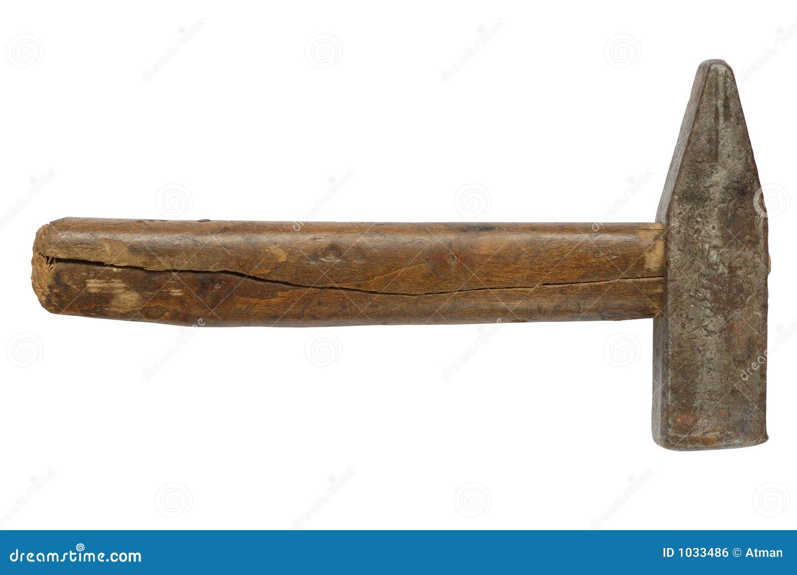 Alter Hammer stockfoto. Bild von kopf, tischler, metall - 1033486