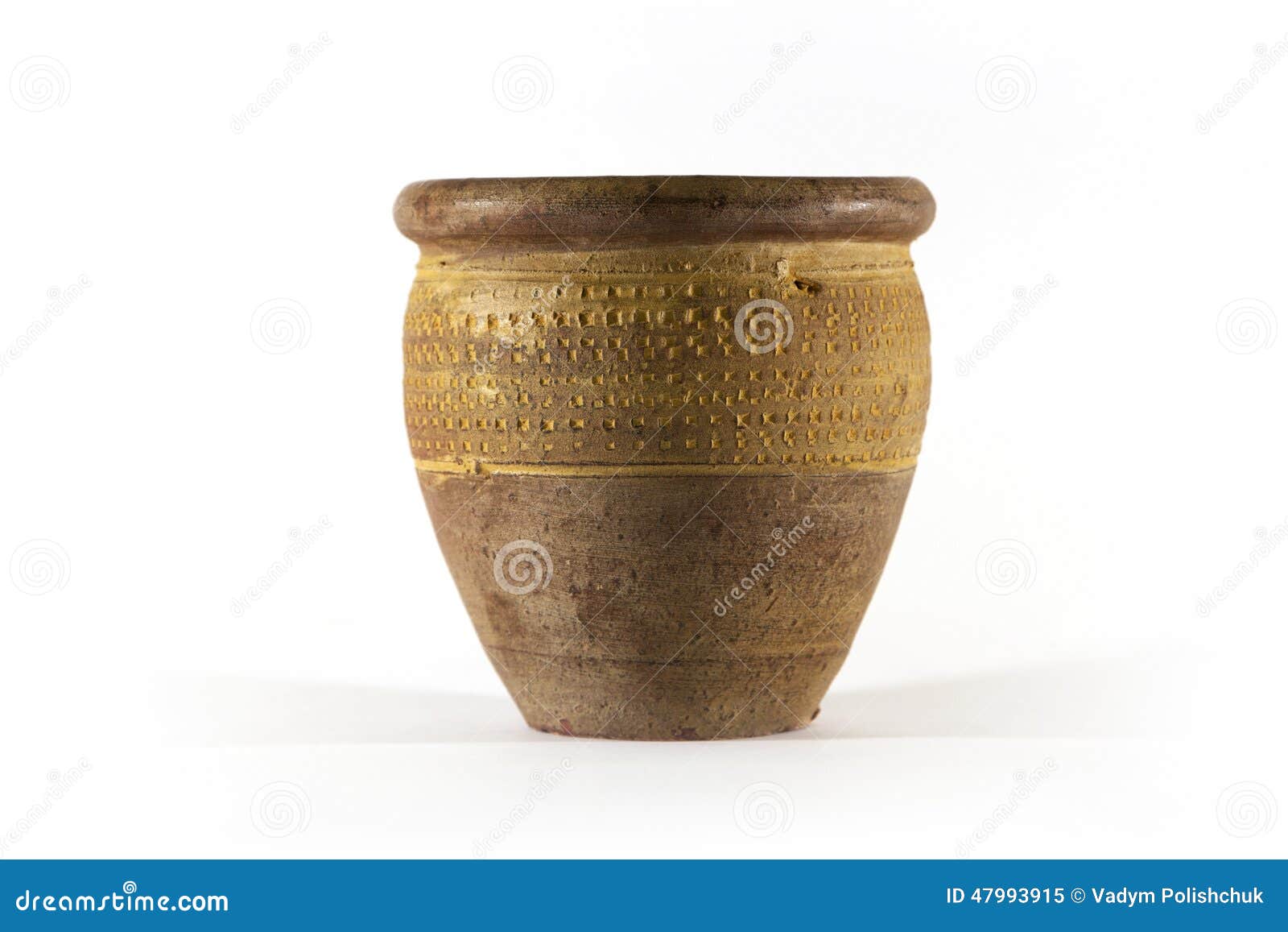 Alter Keramischer Topf Vom Lehm Stockbild - Bild von hintergrund, küche ...