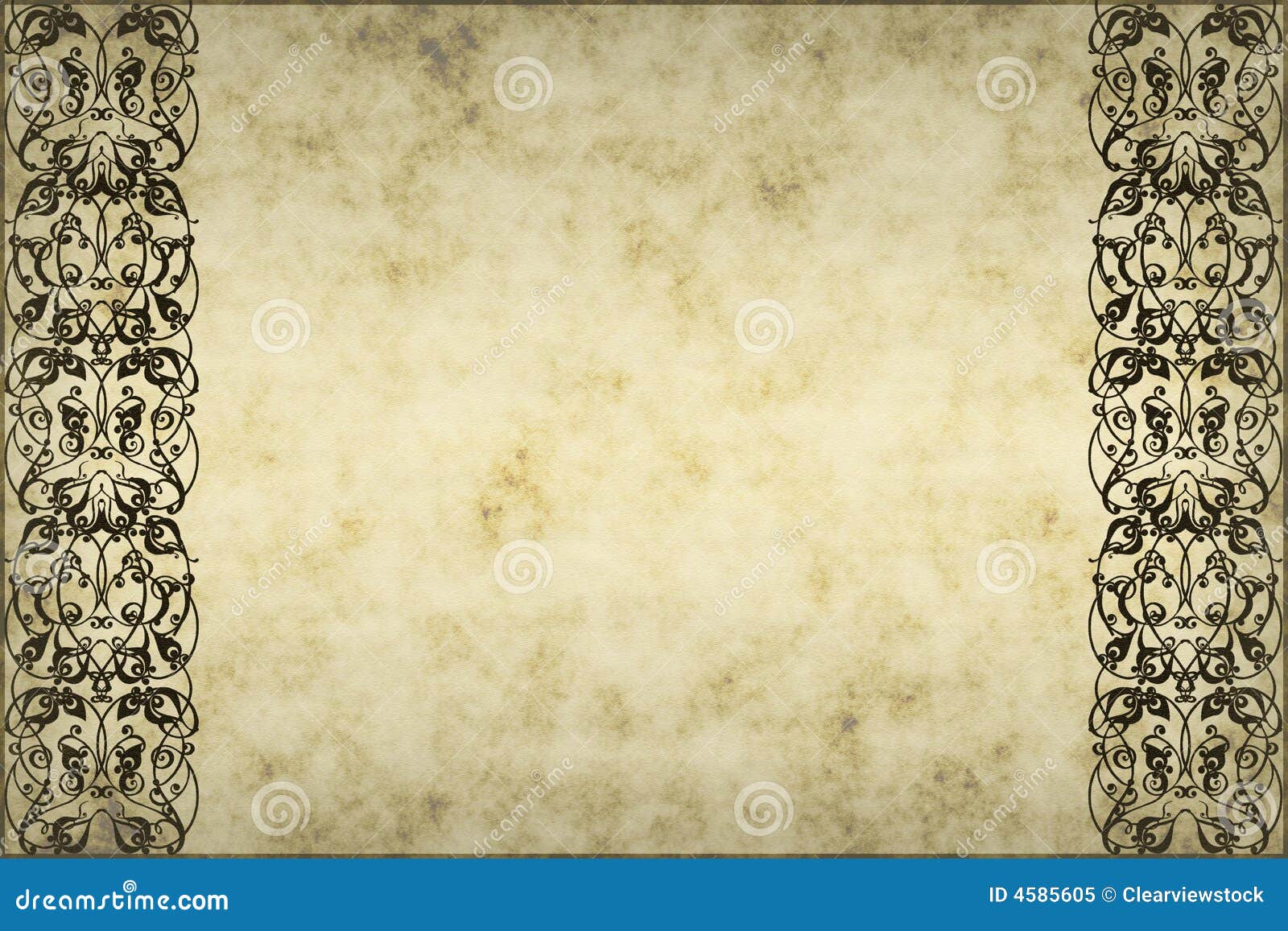 Alter Pergamenthintergrund stock abbildung. Illustration von grungy ...