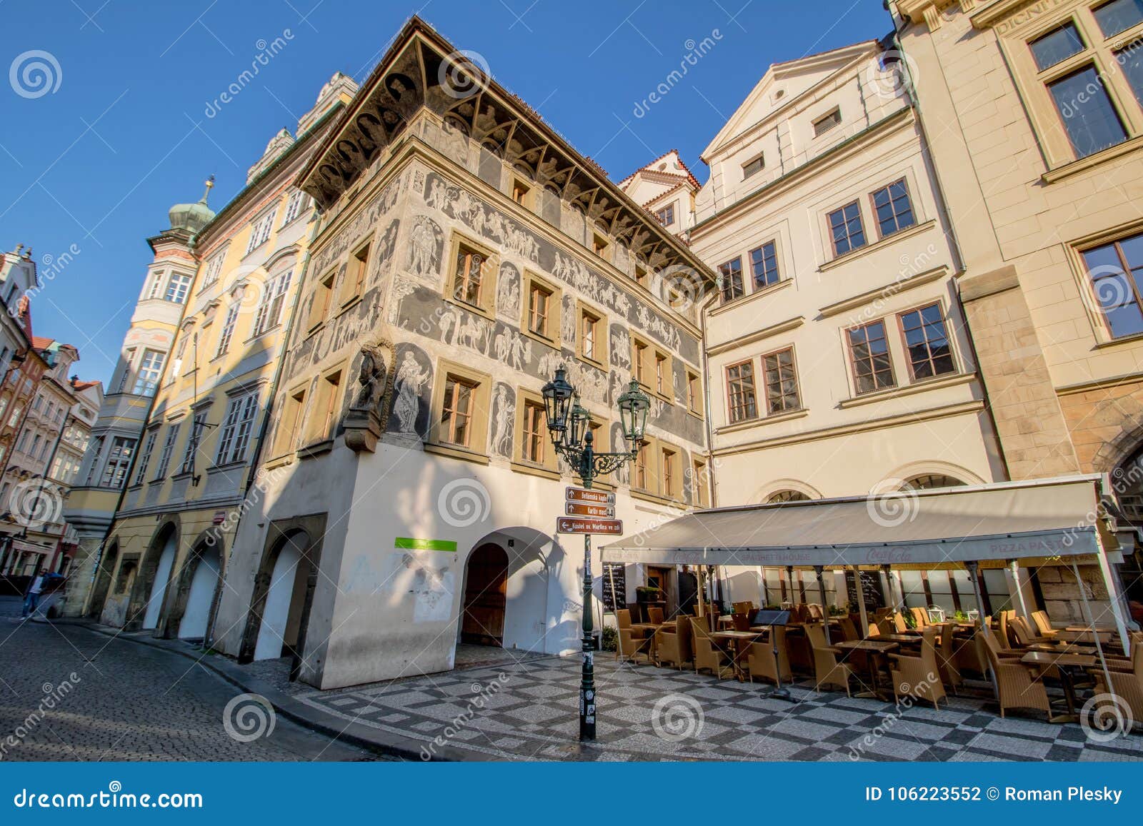 Alter Rathausplatz in Prag, Tschechische Republik Redaktionelles ...