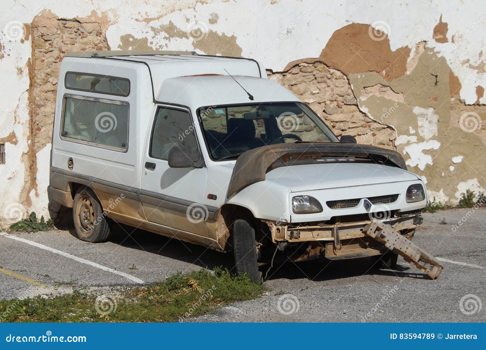 Alter Renault Express - Minipackwagen Redaktionelles Stockbild - Bild ...
