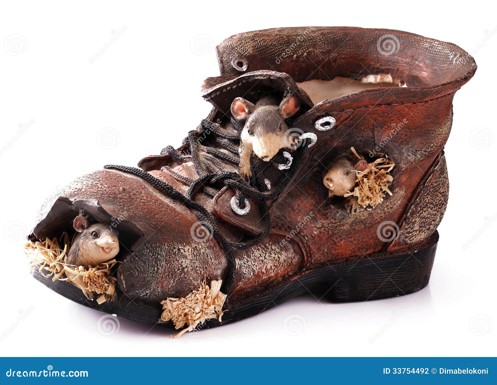 Alter zackiger Schuh stockfoto. Bild von schuh, leder - 33754492