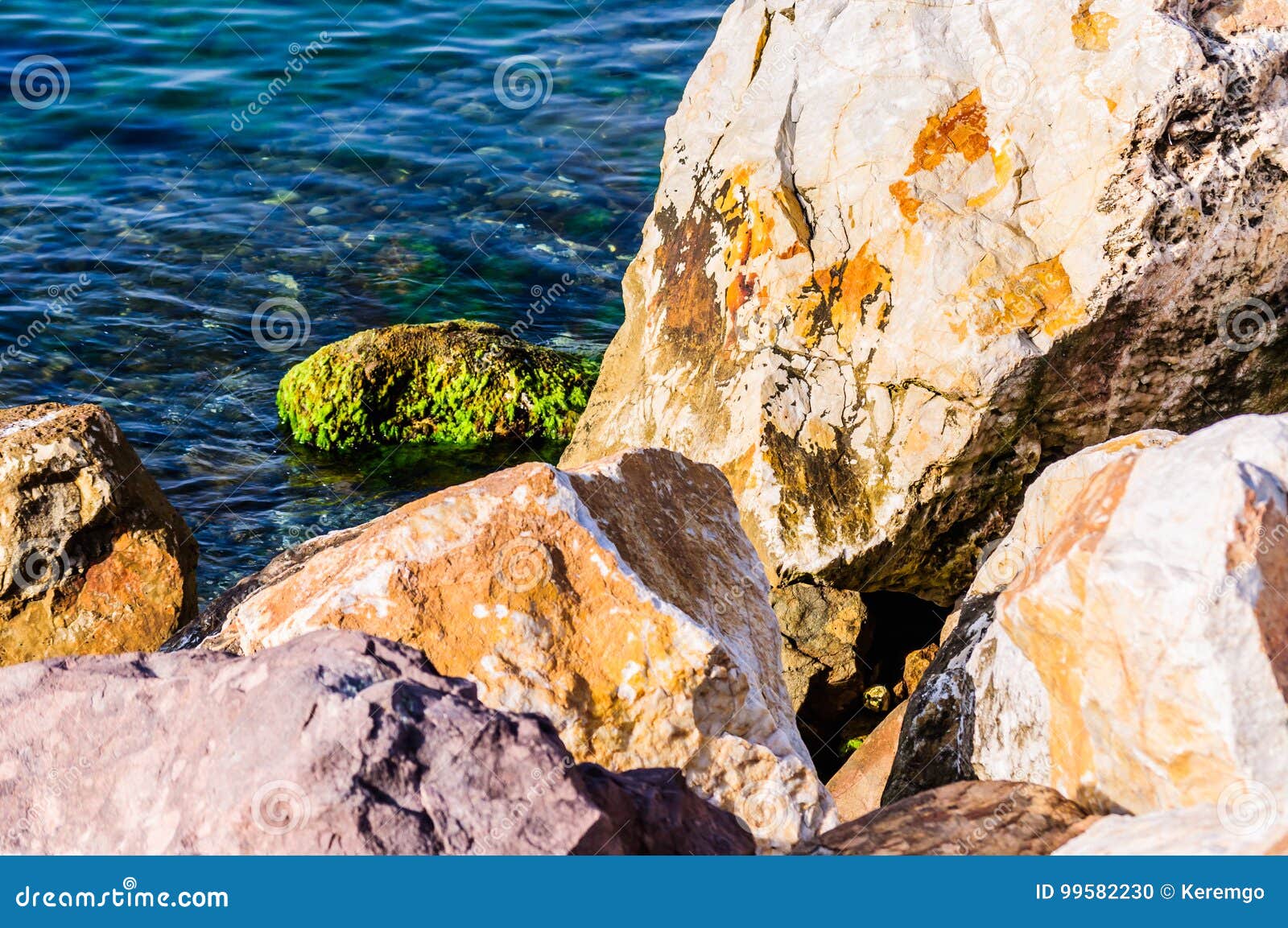 Variety of Rock Surfaces stock photo. Image of rockwork - 99582230