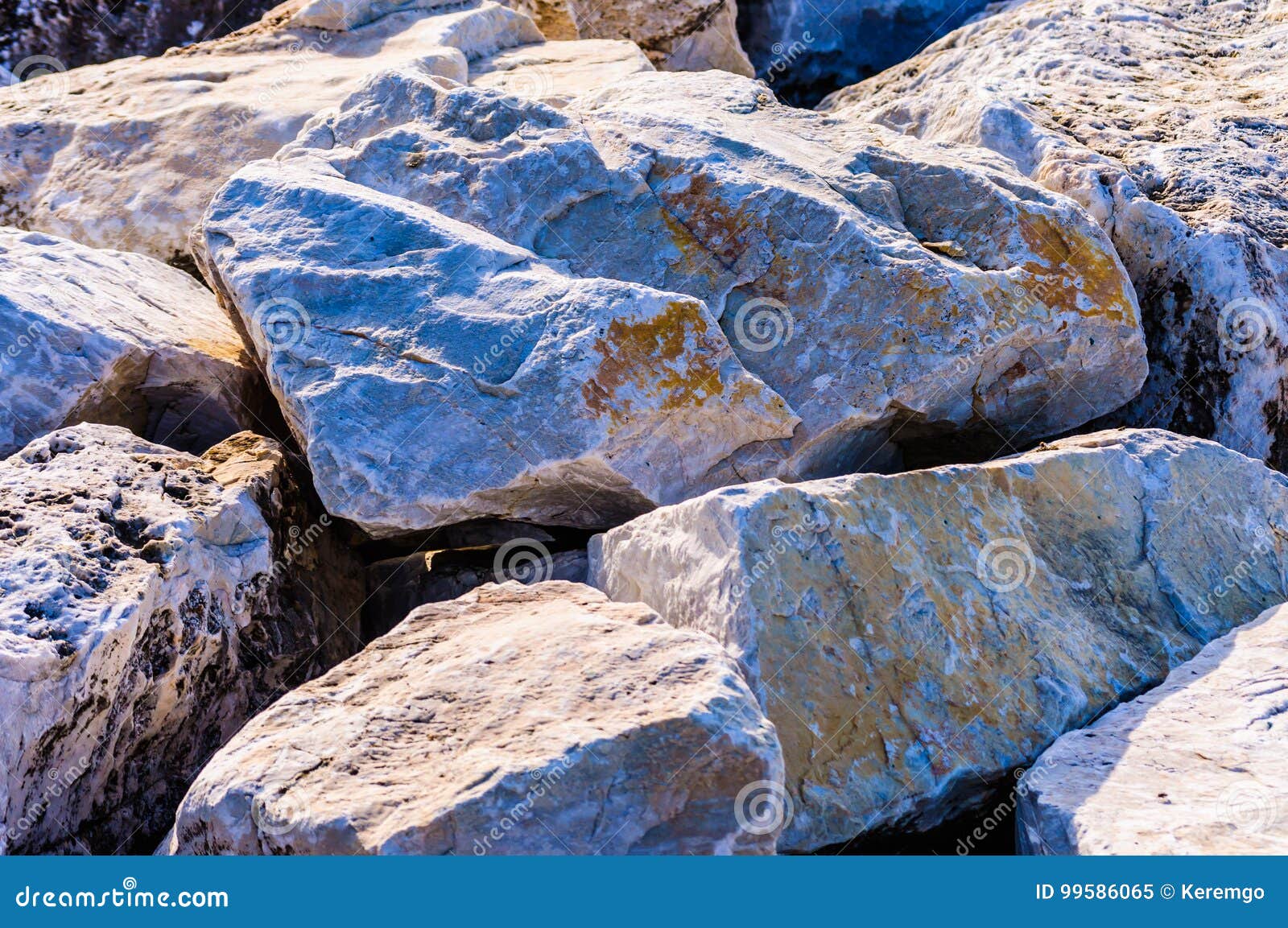 Variety of Rock Surfaces stock image. Image of mixed - 99586065