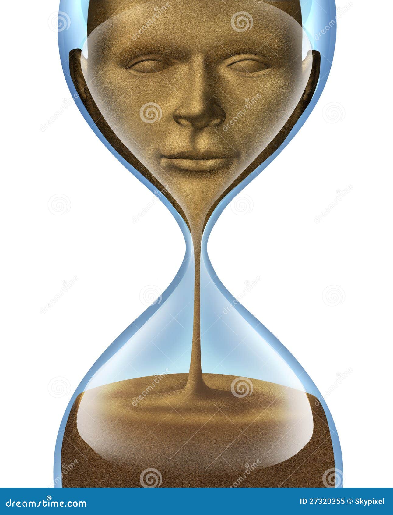 Altern-Prozess stock abbildung. Illustration von fallen - 27320355