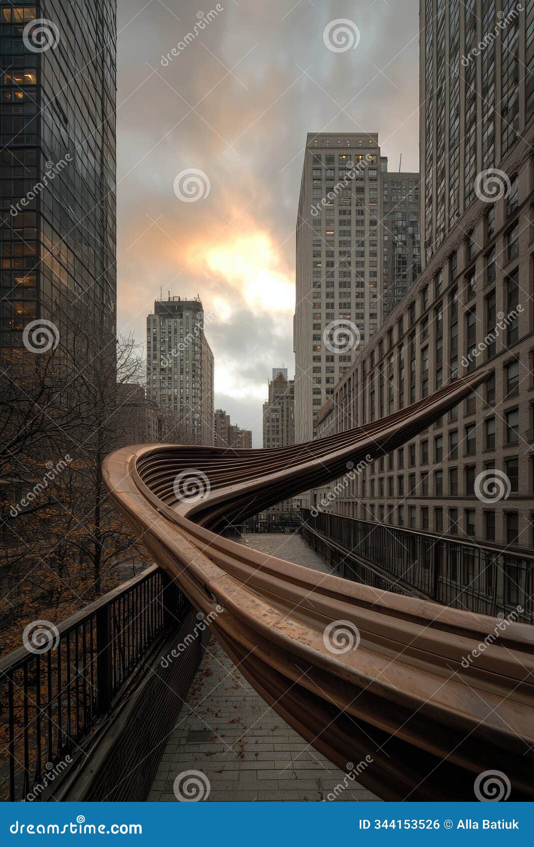 Alternate Dimension: Visual of Parallel Reality, Portraying Concept of ...