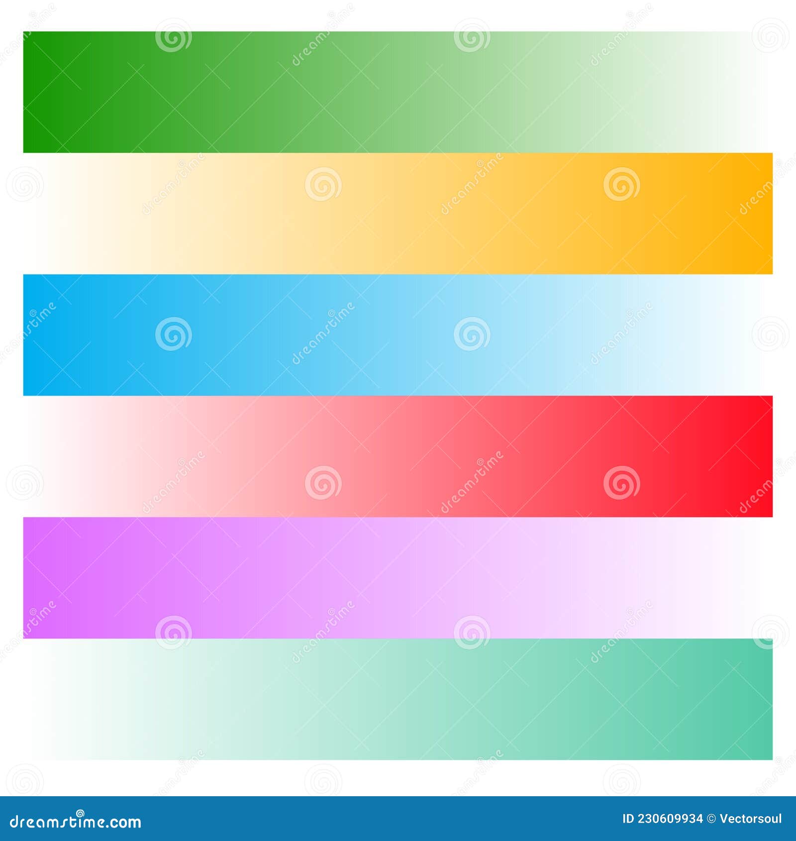 Alternating Bars, Rectangles Simple Infographic Banner Template Stock ...