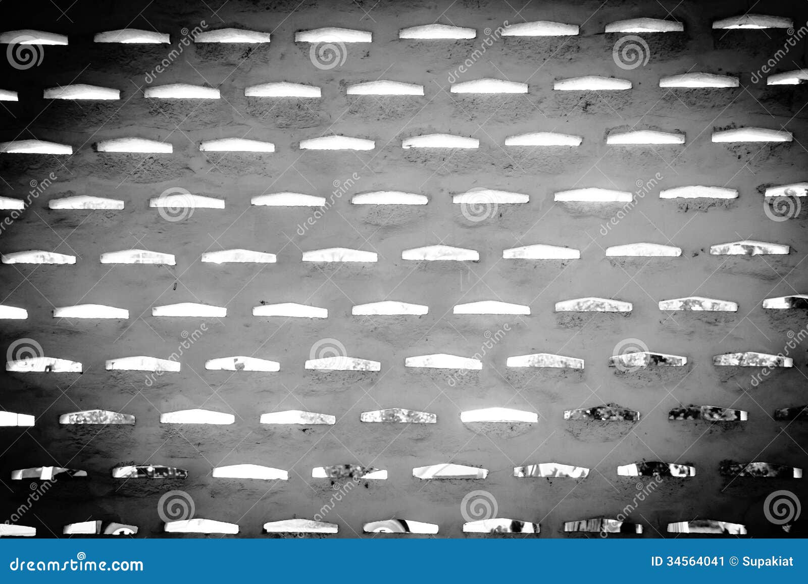 Alternating Black and White Table. Stock Image - Image of illusion ...