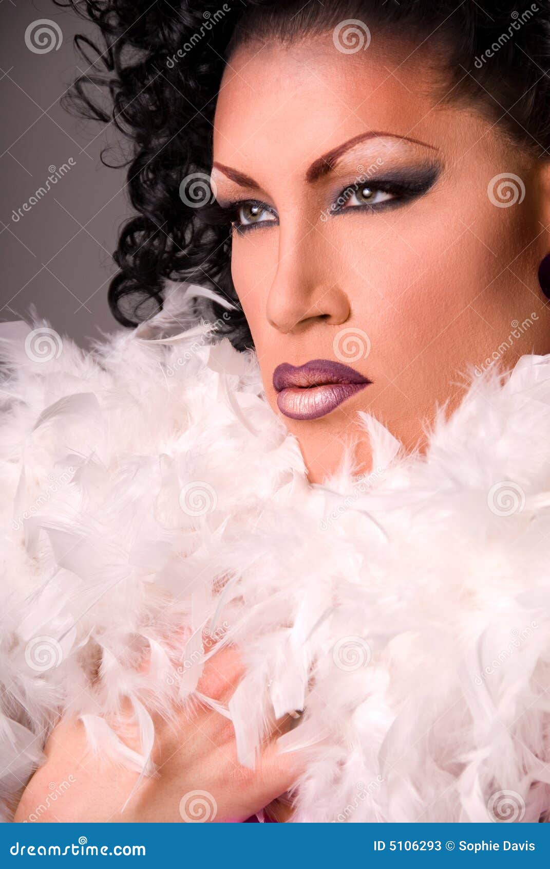 Alternative beauty. stock image. Image of intense, glamourous - 5106293