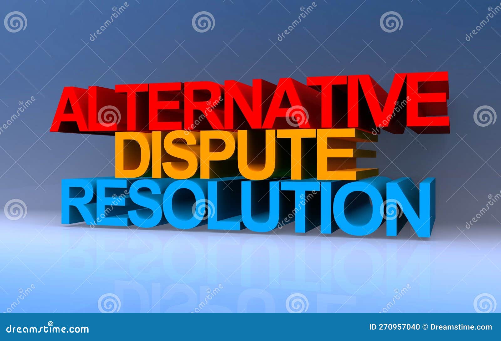 ADR - Alternative Dispute Resolution Acronym Text With Arrows, Business ...