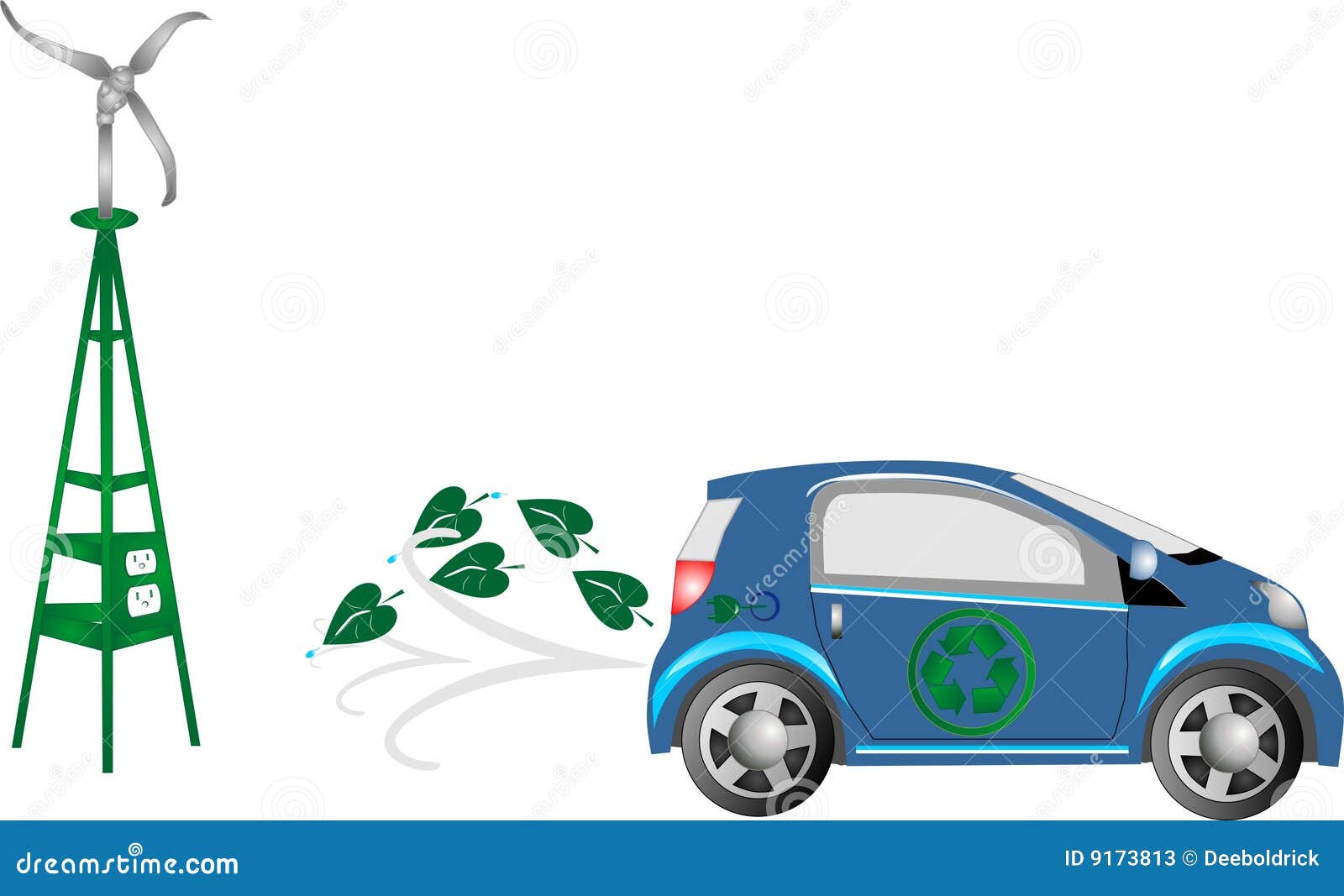 Alternative Driving Go Green , and Save.. Stock Vector - Illustration ...
