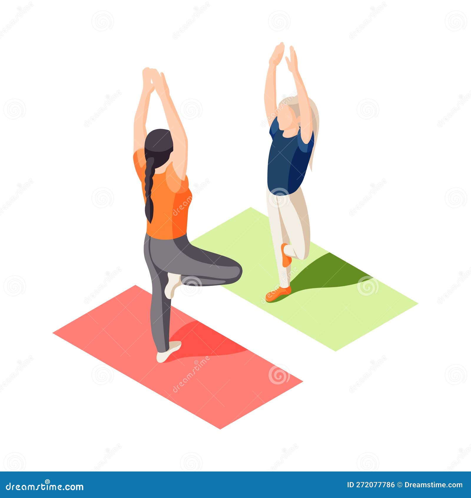 Alternative Education Workout Composition Stock Vector - Illustration ...