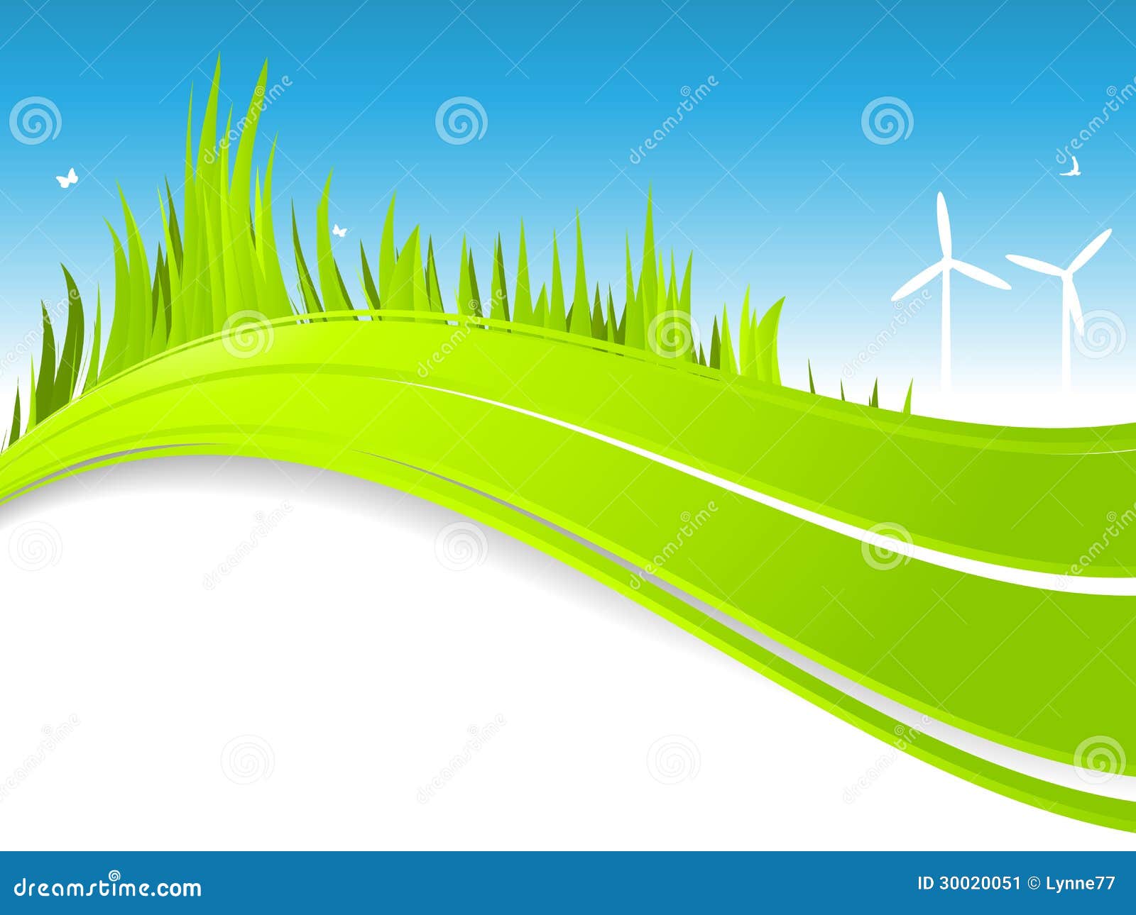 Alternative energy Border stock vector. Illustration of generation ...