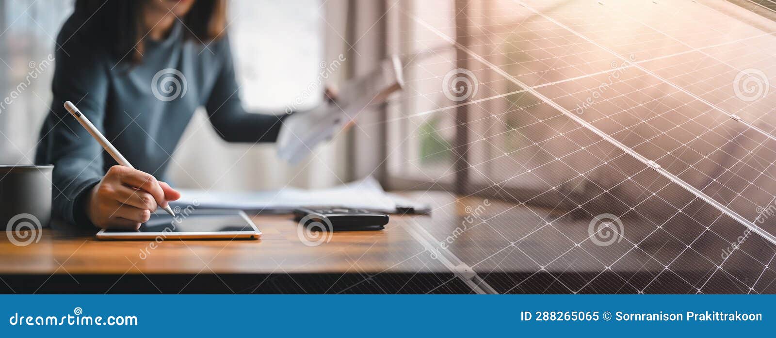 Alternative Energy Engineers Learning Design and Calculation for Energy ...