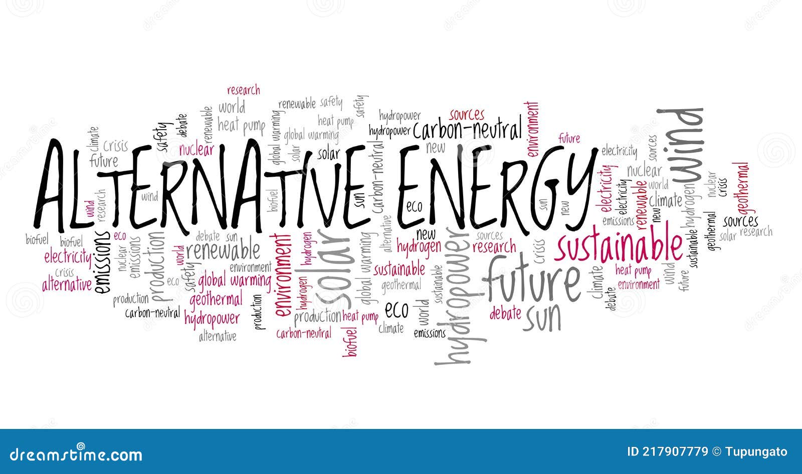 Alternative energy issues stock illustration. Illustration of collage ...