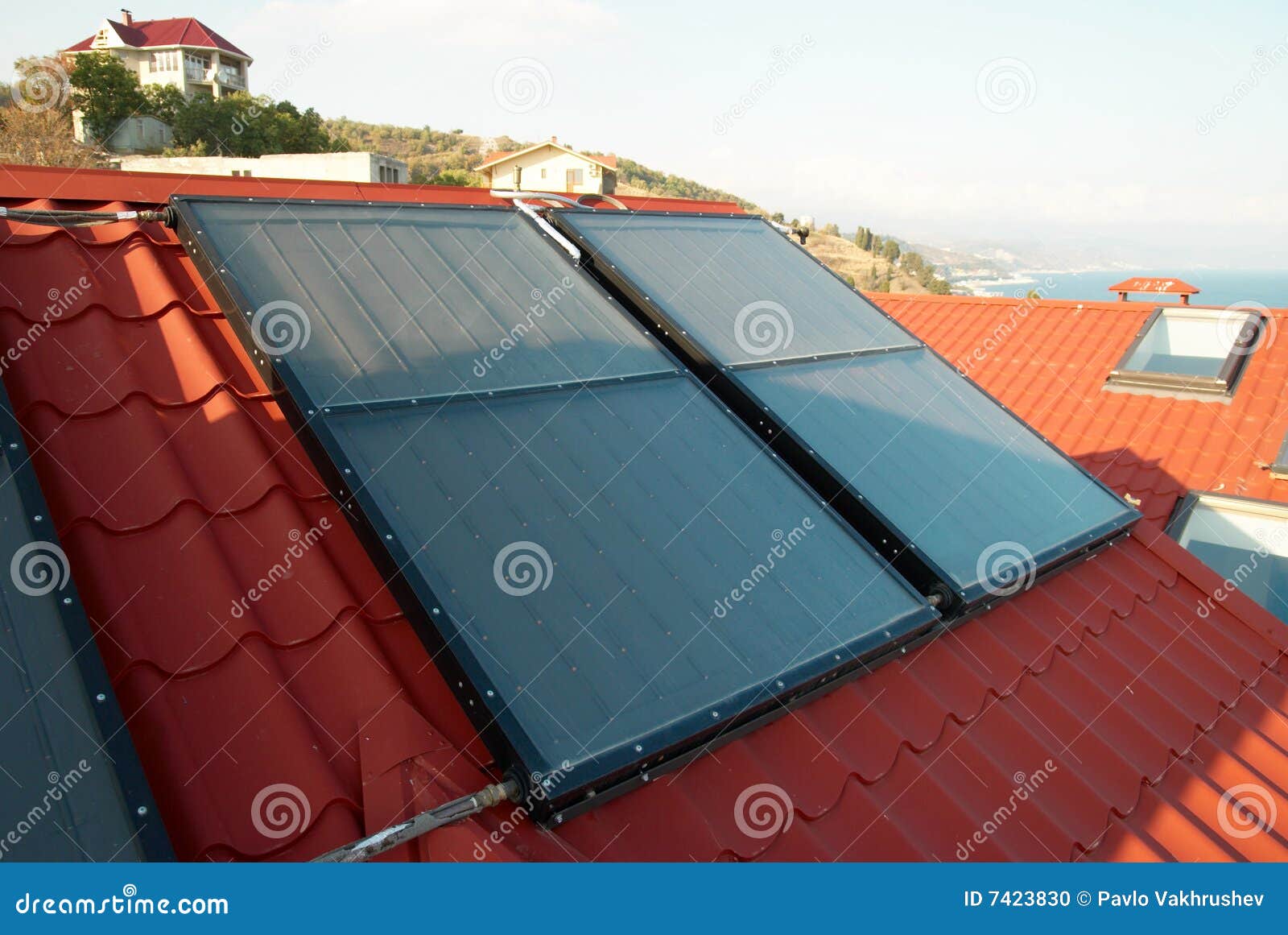 Alternative Energy- Solar System Stock Photo - Image of environmental ...