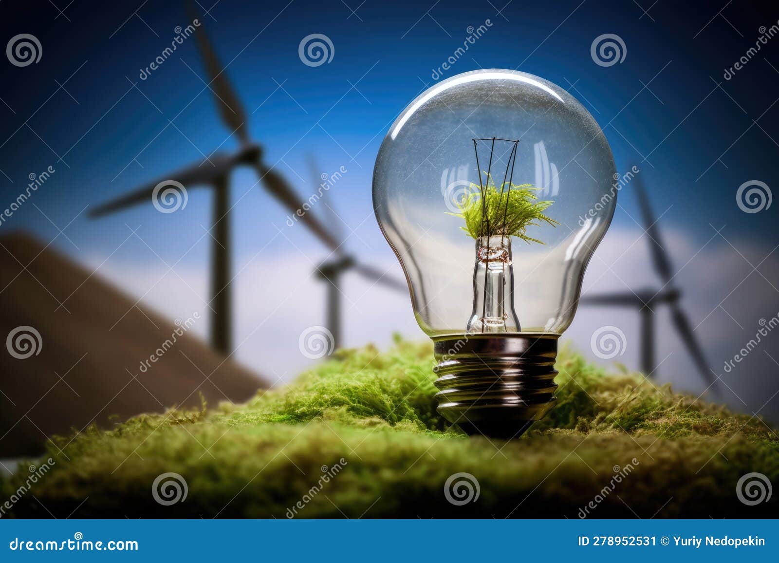 Alternative Energy Sources and Energy Efficiency. Generative AI Stock ...