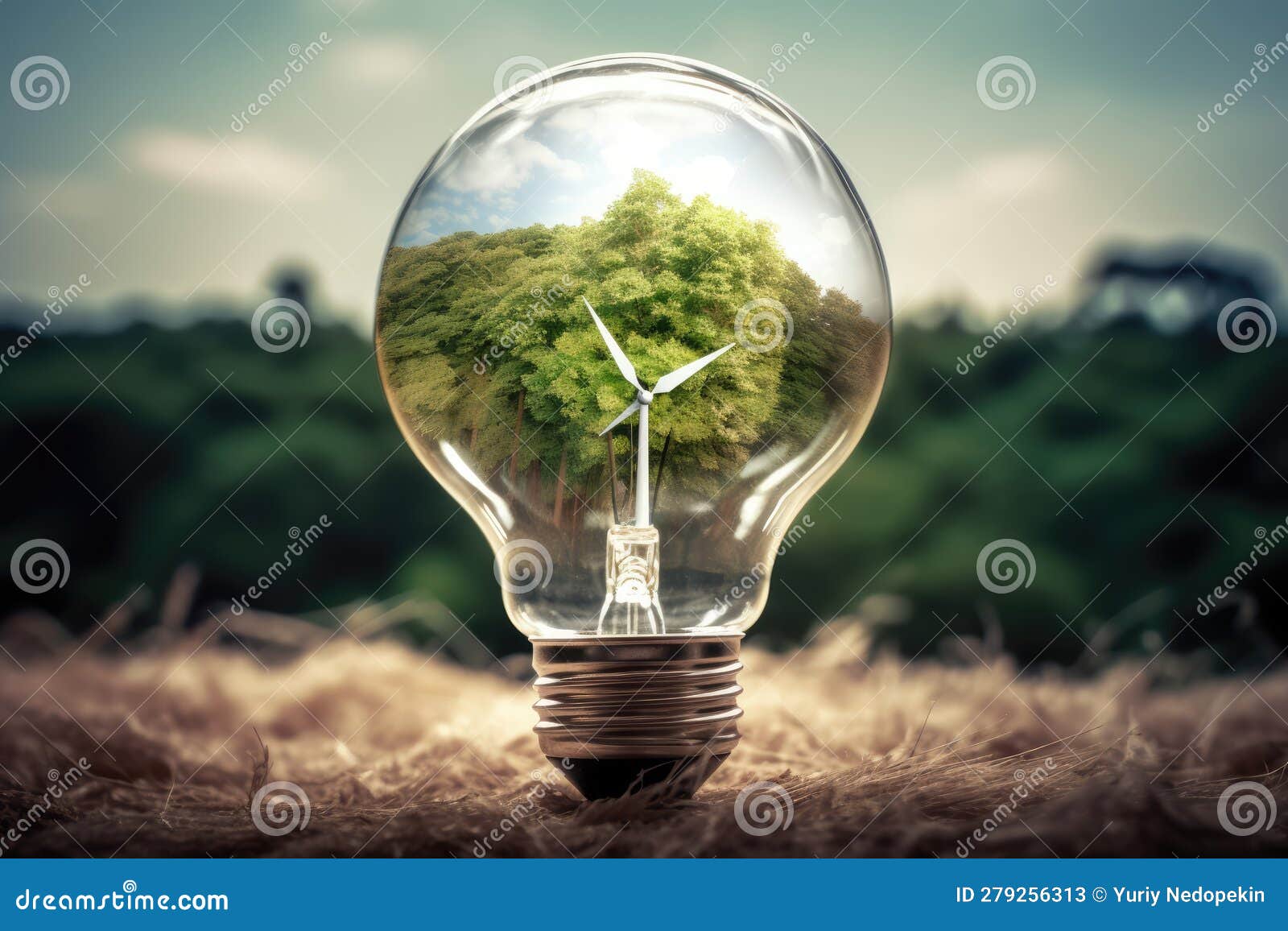 Alternative Energy Sources and Energy Efficiency. Generative AI Stock ...