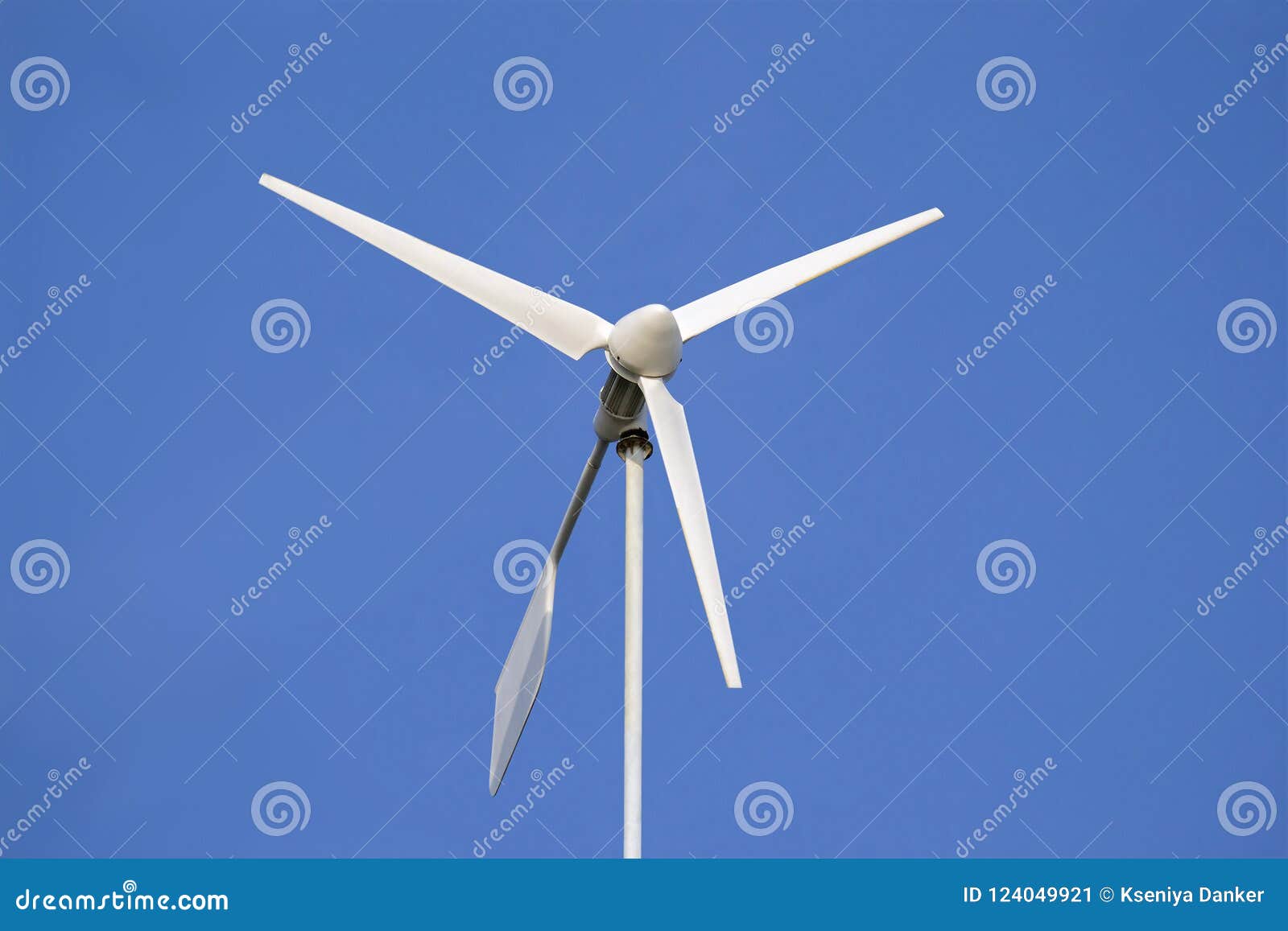 Alternative Energy. Windmill for Private Houses Stock Image - Image of ...