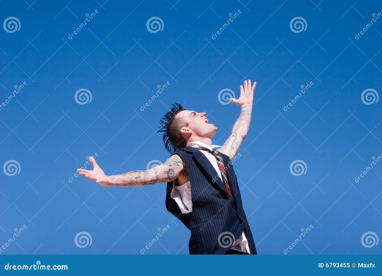 Alternative fashion man stock image. Image of jacket, punk - 6793455