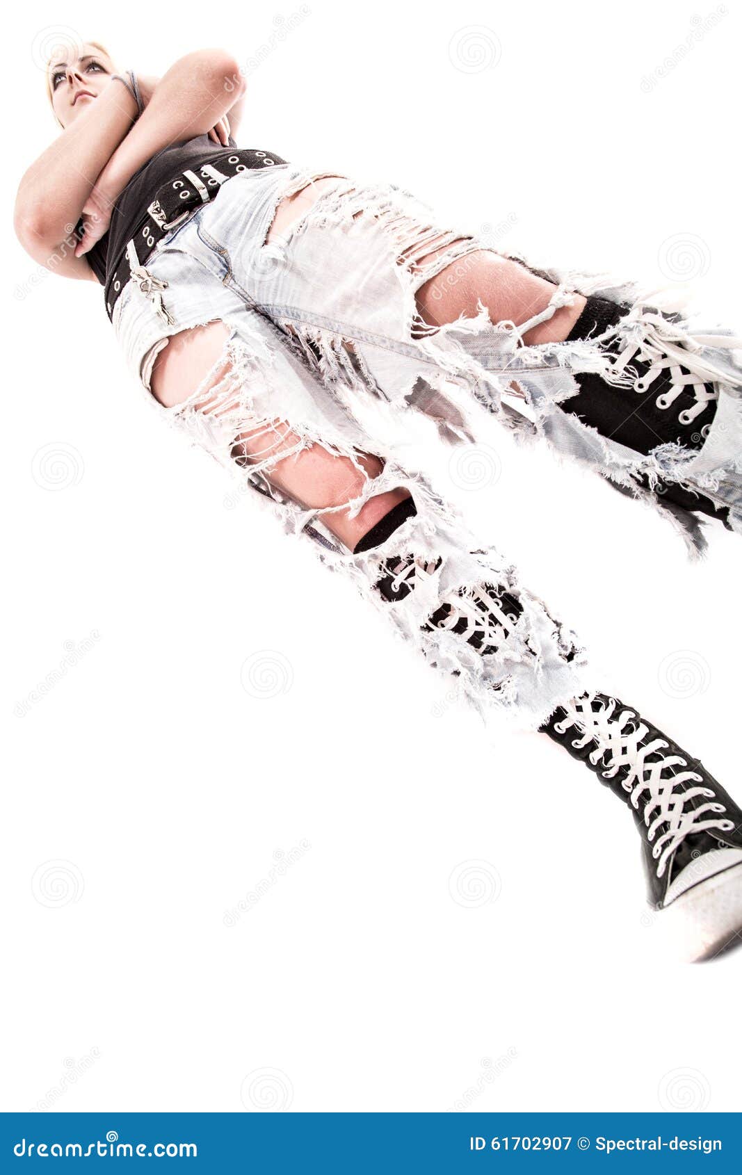 Alternative Girl stock image. Image of model, fair, fashionable - 61702907